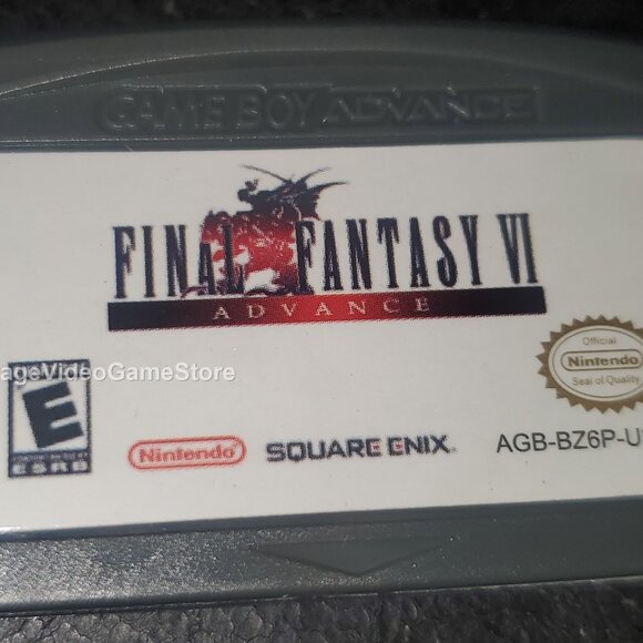 Video Games & Consoles | Final Fantasy Vi Advance Gba Video Game Game Boy Advance | Poshmark